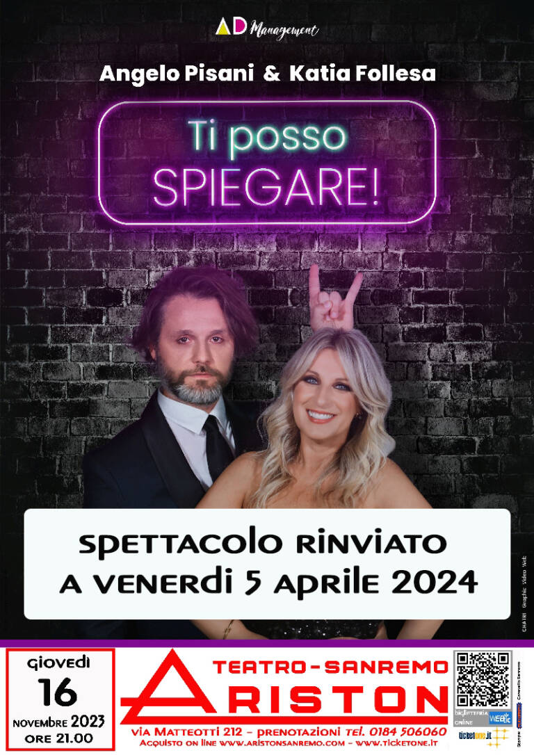 TI POSSO SPIEGARE – KATIA FOLLESA e ANGELO PISANI – Sanremo Live & Love