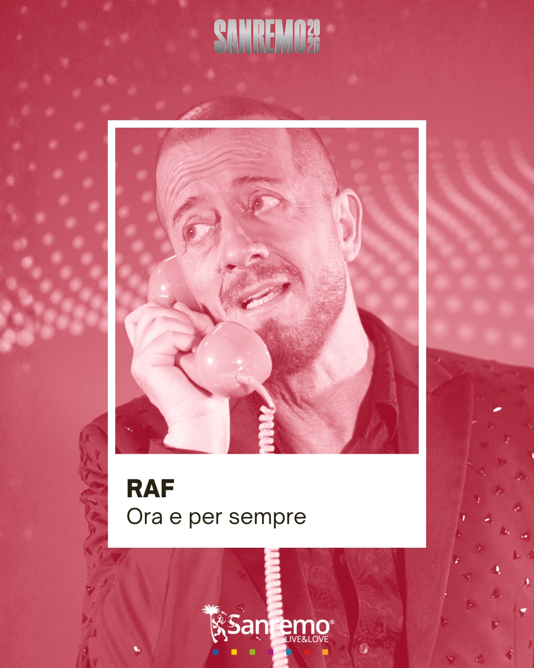 Raf a Sanremo 2026: il ritorno del “Sognatore Elettrico” con “Ora e per ...
